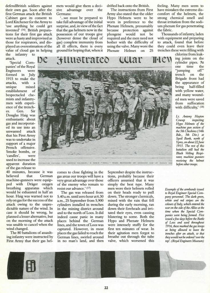 1915: The First British Gas Masks | Simon Jones Historian